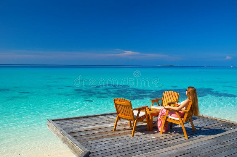 Dreamy view stock image. Image of ocean, lagoon, beach - 4539209