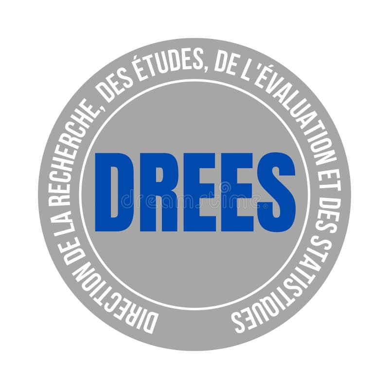 DREES Direction of Research, Studies, Evaluation and Statistics Symbol ...
