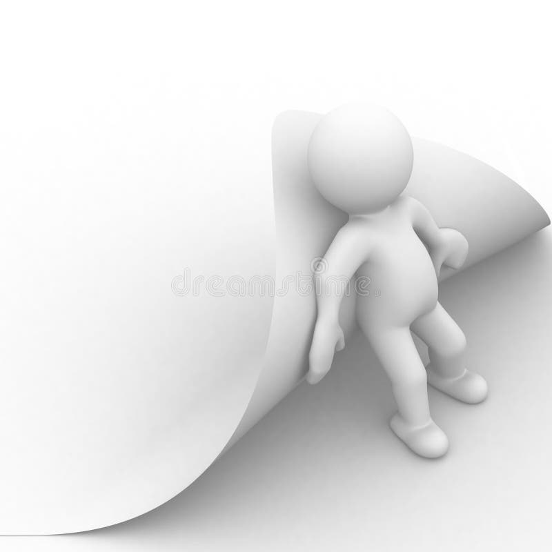 Drehen Sie die Seite stock abbildung. Illustration von ecke - 6623162