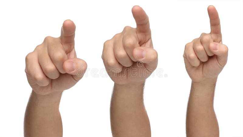 Hände, Die Auf Ihr Produkt Zeigen Stockbild - Bild von richtung, leer ...