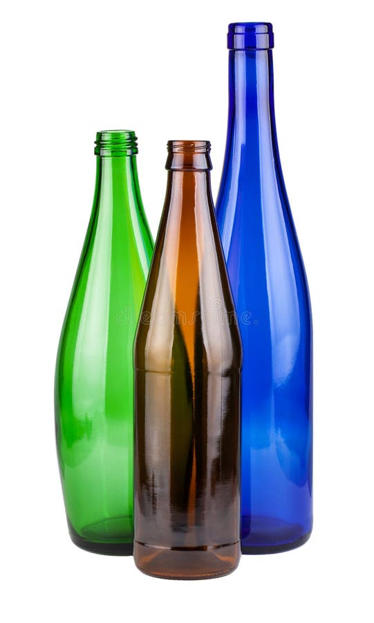 Leere Flaschen stockfoto. Bild von getränk, marketing - 11874372