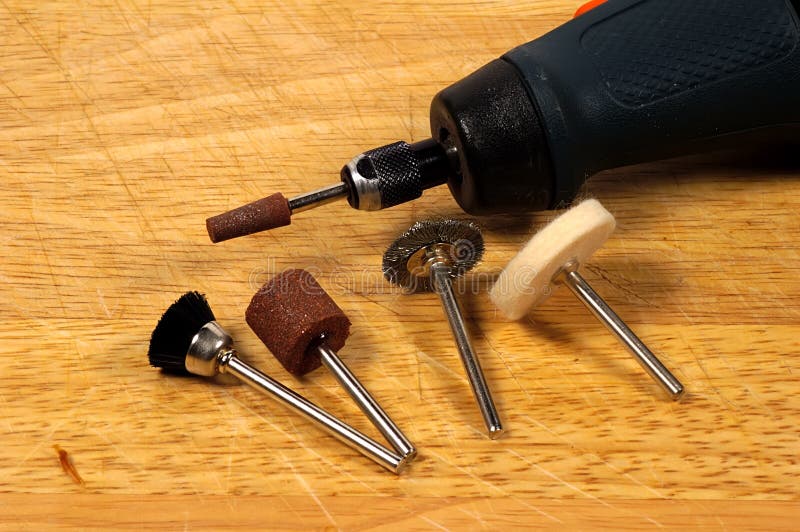 Dremel and Bits stock image. Image of sharp, dremel, renovation - 24347