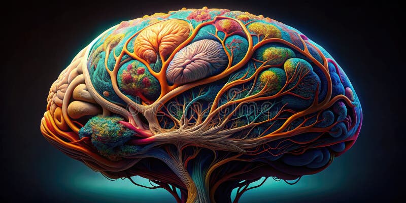 3DRendered Human Brain a DronesEye View for Neurological Exploration ...