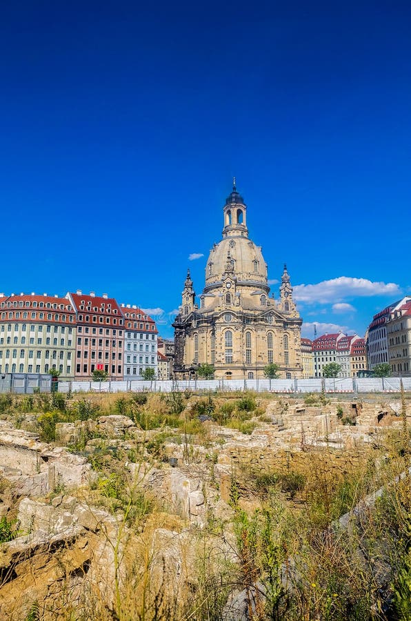 Centro Storico Di Dresda (punti Di Riferimento), Germania Immagine ...