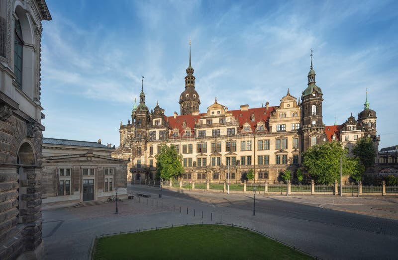 Dresden Castle (Residenzschloss) - Dresden, Saxony, Germany Stock Photo ...