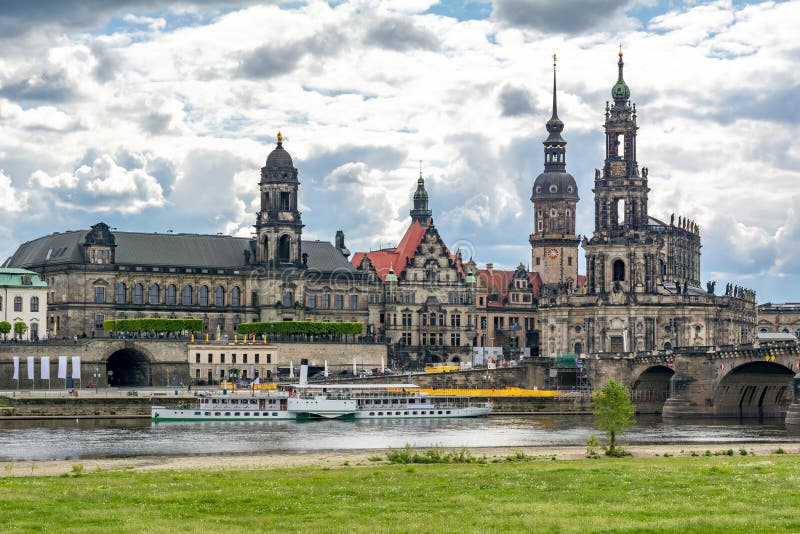 Dresden Cityscape and Architecture, Germany Stock Image - Image of ...