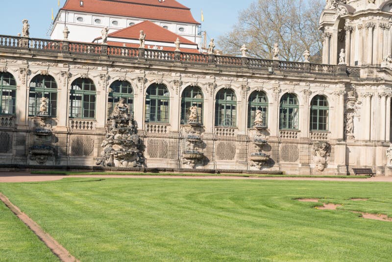 Dresden Gallery of Old Masters Stock Photo - Image of ancient ...