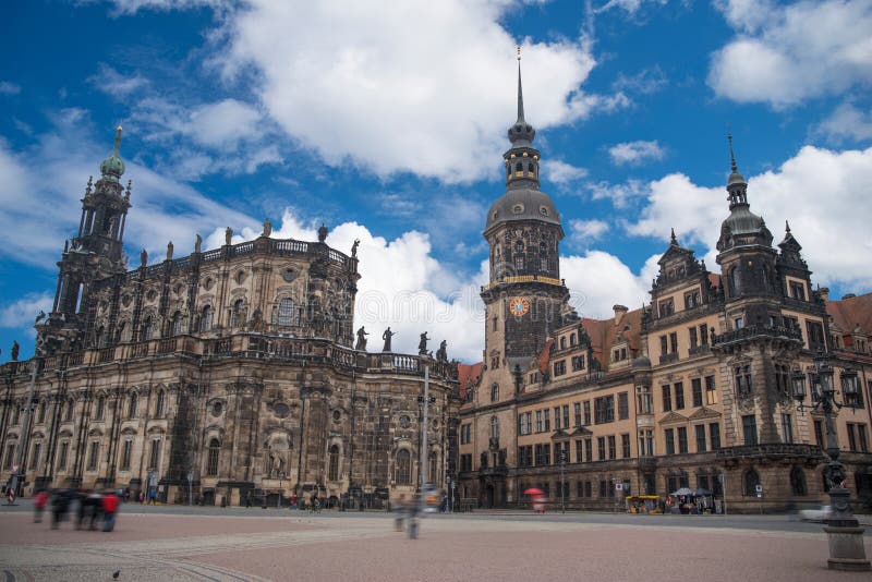 Dresden in Germany. stock image. Image of landscape - 118609073