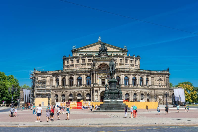 Dresden Germany editorial stock image. Image of downtown - 239037209