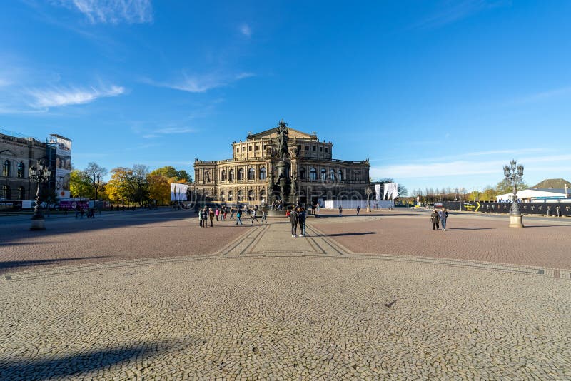 Dresden. the Capital City of the Free State of Saxony in Germany ...
