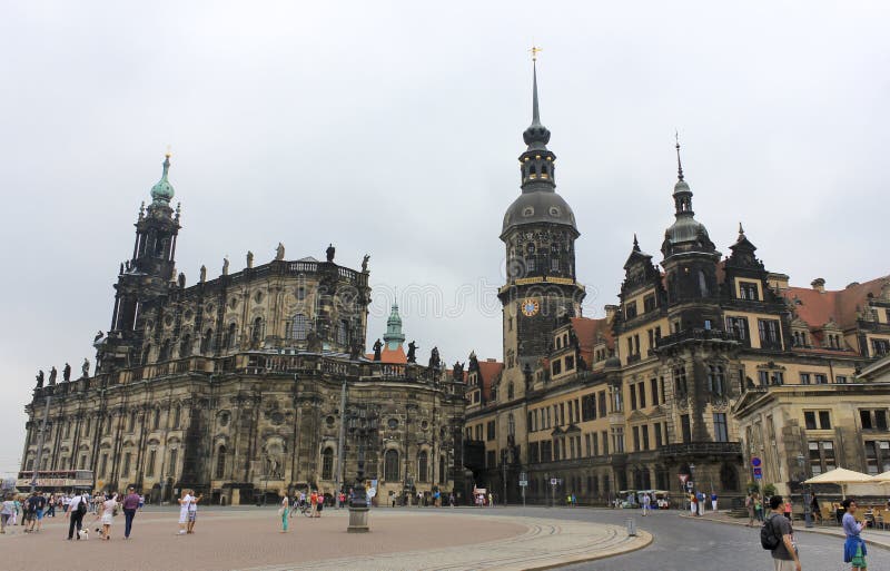 Dresden, Germany editorial photography. Image of cross - 44454992