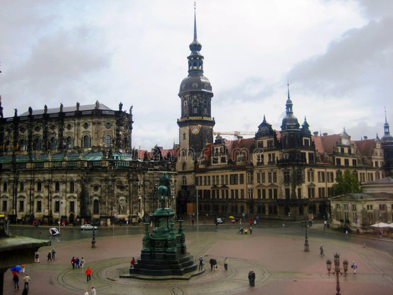 Dresden stock photo. Image of fall, architecture, popular - 46266006