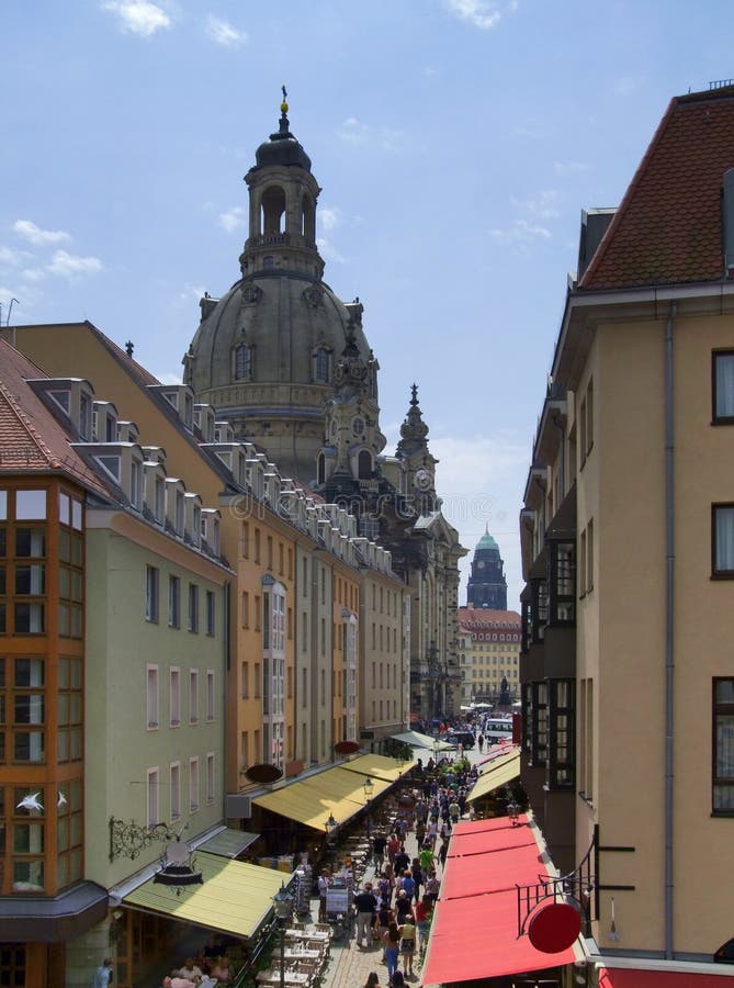 Dresden in Saxony stock photo. Image of city, steeple - 44678190