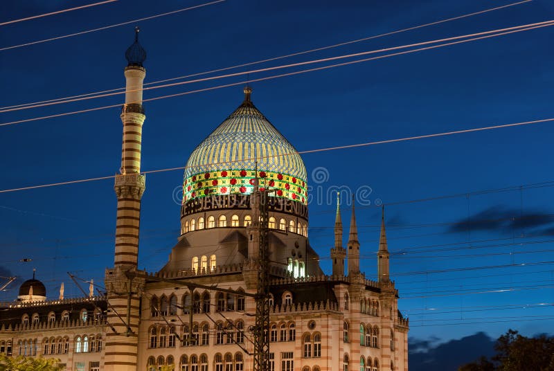 Dresden Yenidze stock image. Image of architectural, germany - 24866619