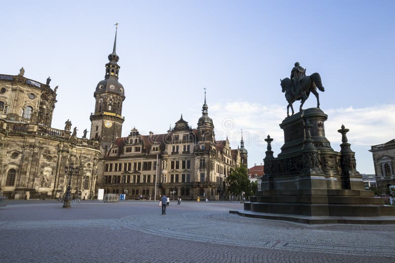 Dresdner Residenzschloss (Dresden Castle), Germany Stock Photo - Image ...