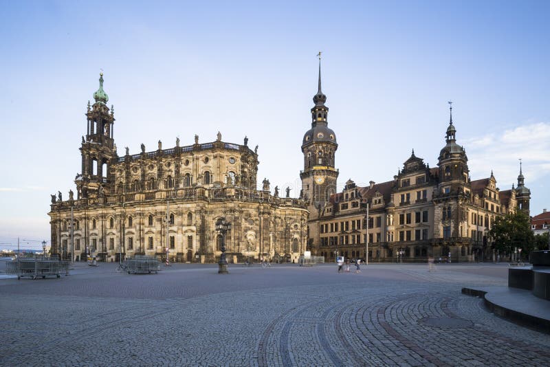 Dresdner Residenzschloss (Dresden Castle), Germany Stock Photo - Image ...