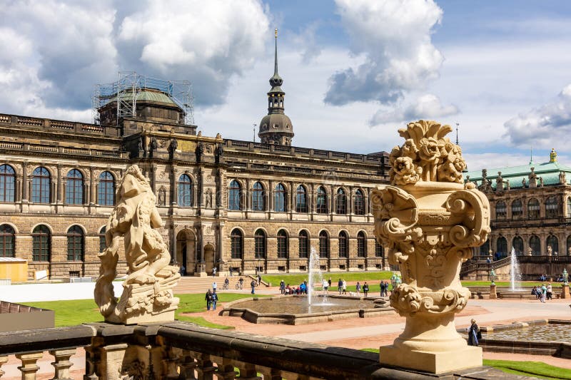Dresdner Zwinger Architecture in Dresden, Germany Editorial Photography ...