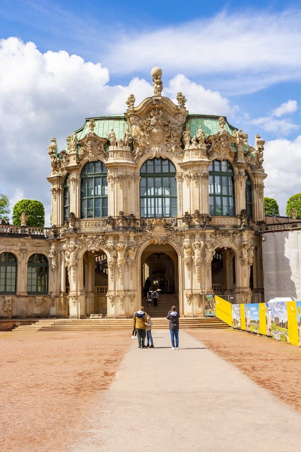 Dresdner Zwinger in Dresden, Germany Editorial Photography - Image of ...