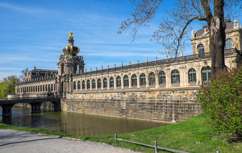 Dresdner Zwinger in Dresden Stock Photo - Image of city, collection ...