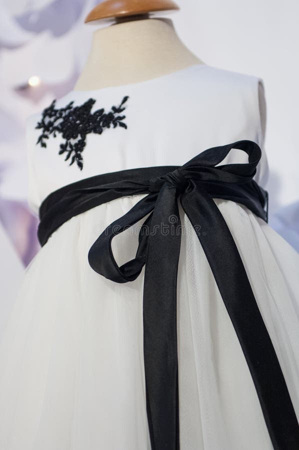 Dress child bride stock image. Image of lace, decorated - 45737587