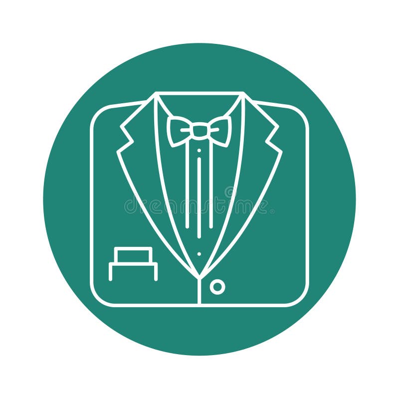 Dress Code Line Black Icon. Sign for Web Page, Mobile App, Button, Logo ...