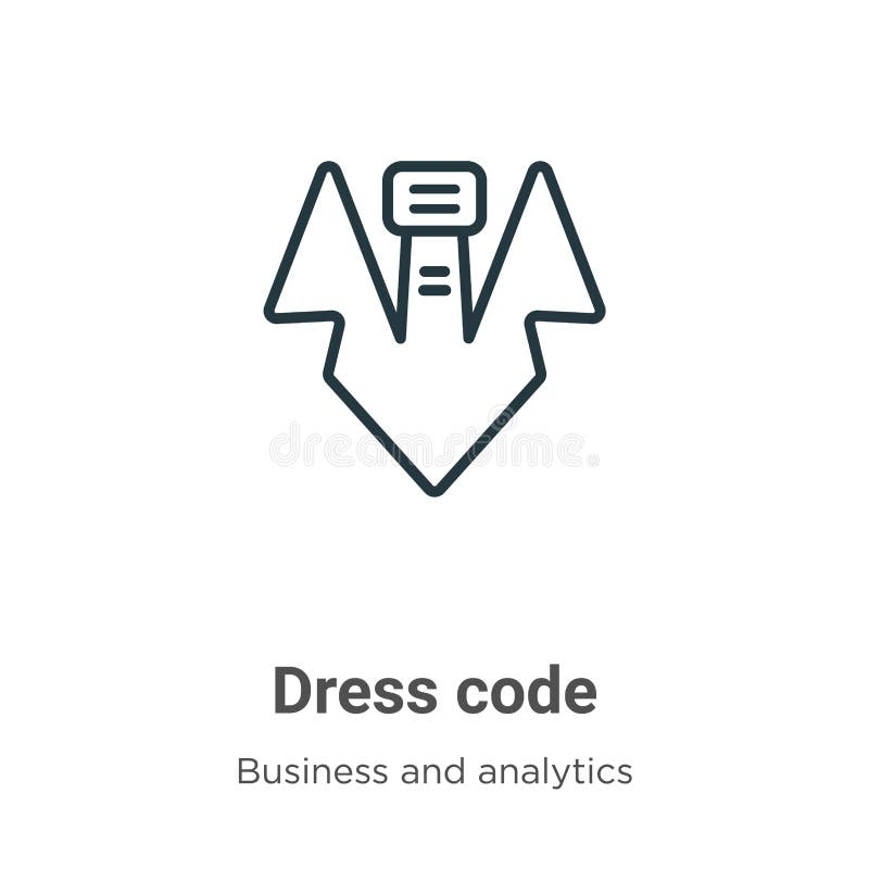 Dress Code Icon Black White Stock Illustrations – 890 Dress Code Icon ...