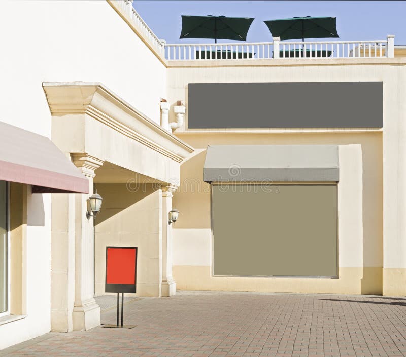 A dress shop stock photo. Image of frame, buildings, ground - 84954524