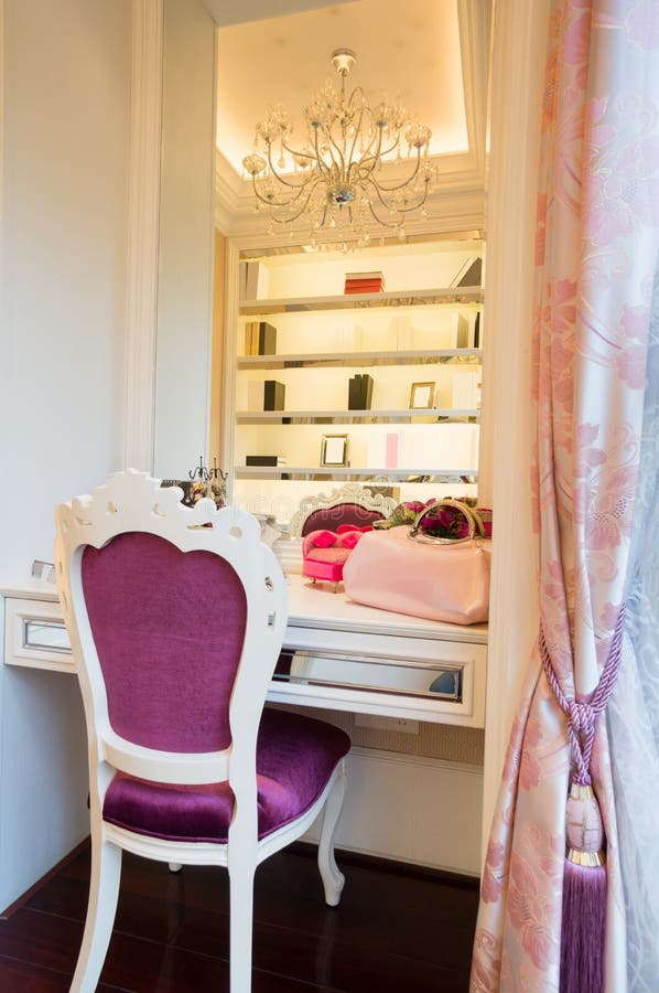 Dressing room stock image. Image of makeup, curtain, chair - 35735609