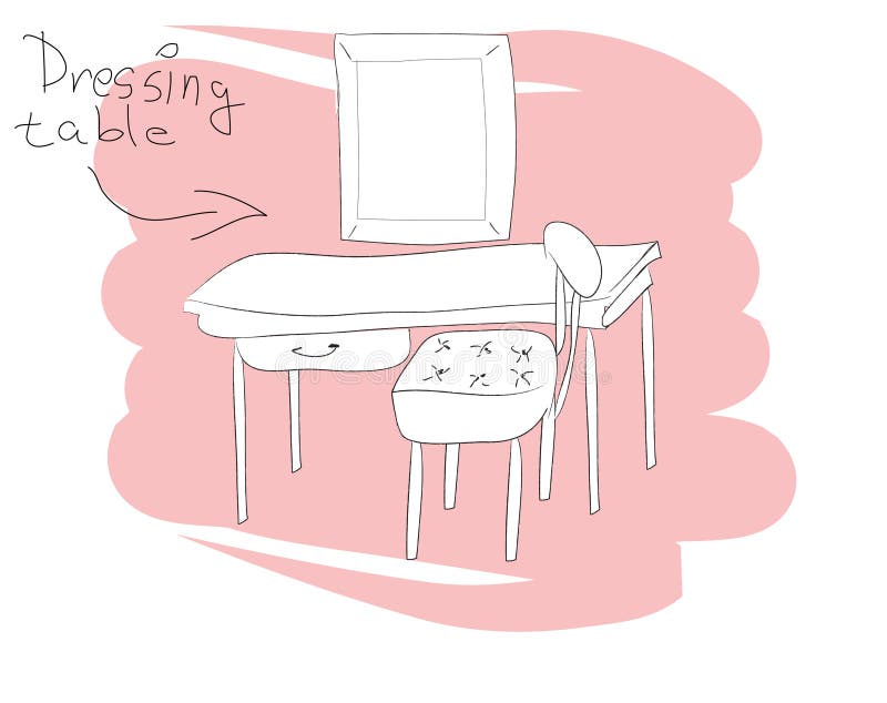 Antique Dressing Table Stock Illustrations – 966 Antique Dressing Table ...