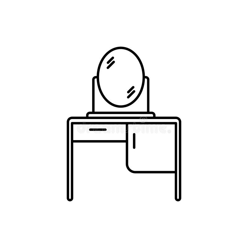 Vanity Coloring Stock Illustrations – 22 Vanity Coloring Stock ...