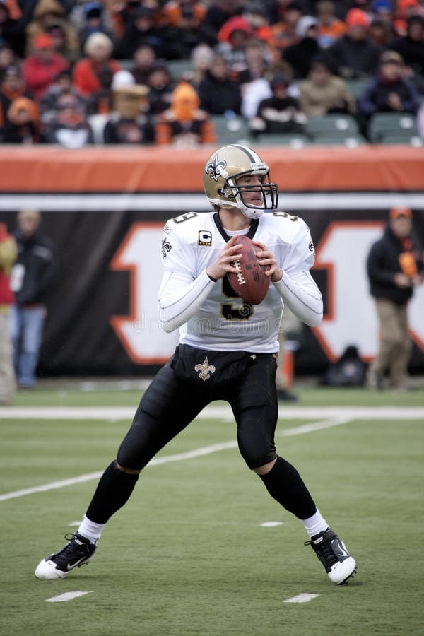 Drew Brees editorial stock image. Image of quarterback - 10086049