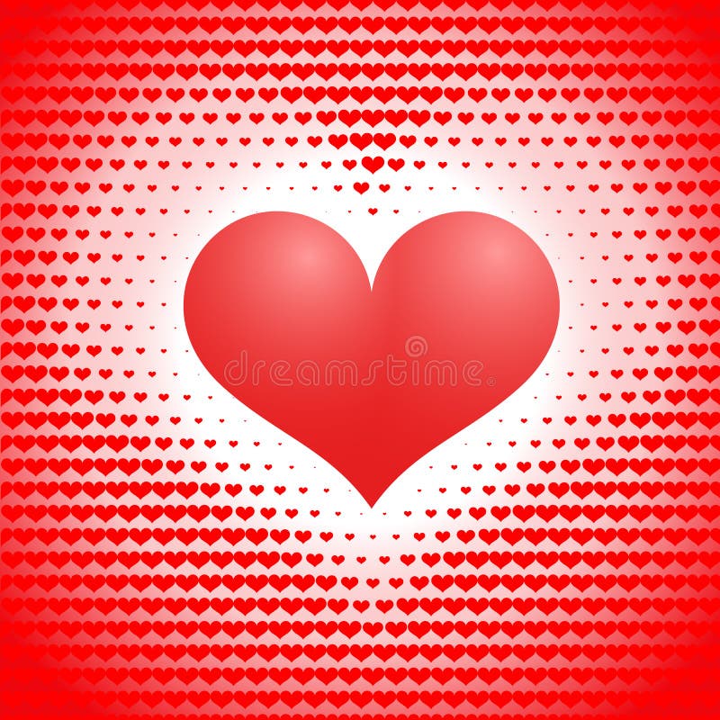 Drew Heart. Abstract Love Concept Stock Vector - Illustration of mother ...