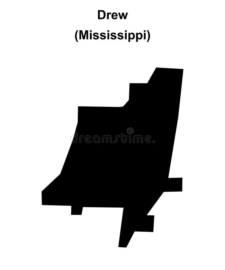 Drew outline map stock vector. Illustration of blank - 387461526