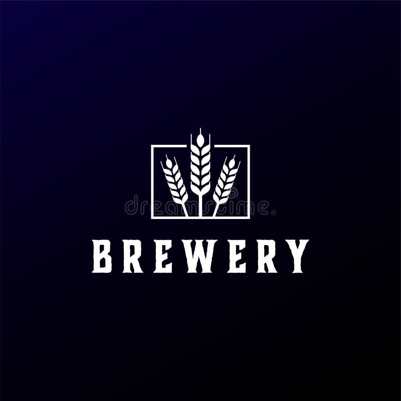 Modern Malt for Ale Beer Brewery Logo Design Vector Stock Vector ...