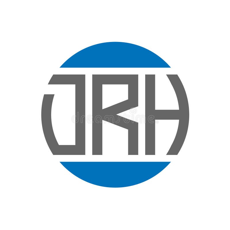 DRH Letter Logo Design on White Background. DRH Creative Initials ...