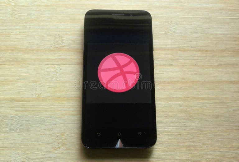 Dribbble editorial photography. Image of logo, devices - 149967367