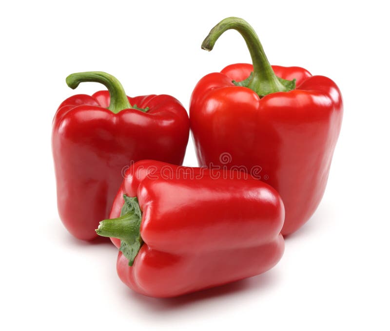 Rode Groene paprika's stock foto. Image of gevuld, half - 38510426