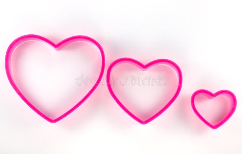 Roze hart stock afbeelding. Image of huwelijk, helder - 30150583