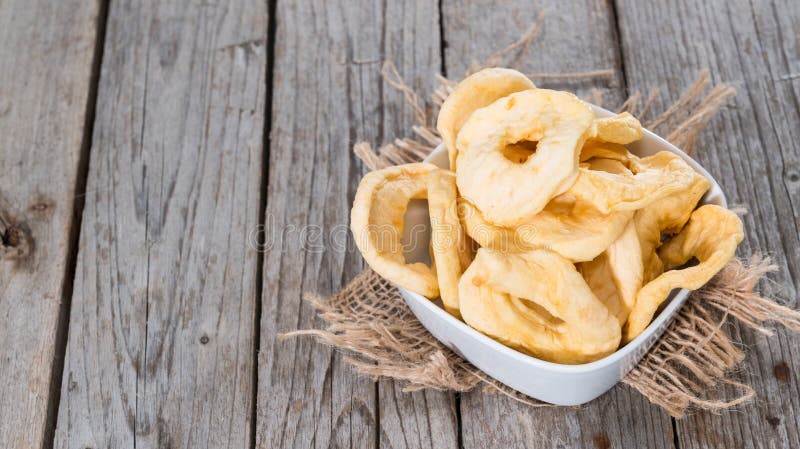 Dried Apple Rings stock photo. Image of nature, dieting - 37940670