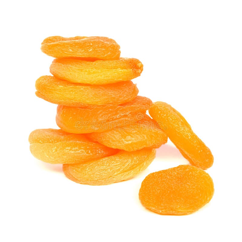 Dried apricots column stock image. Image of food, apricot - 5917999