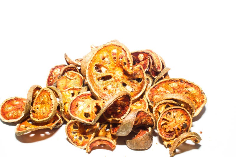 Dried Bale Fruit, Thai Herb Stock Photo - Image of fruit, diet: 34597056