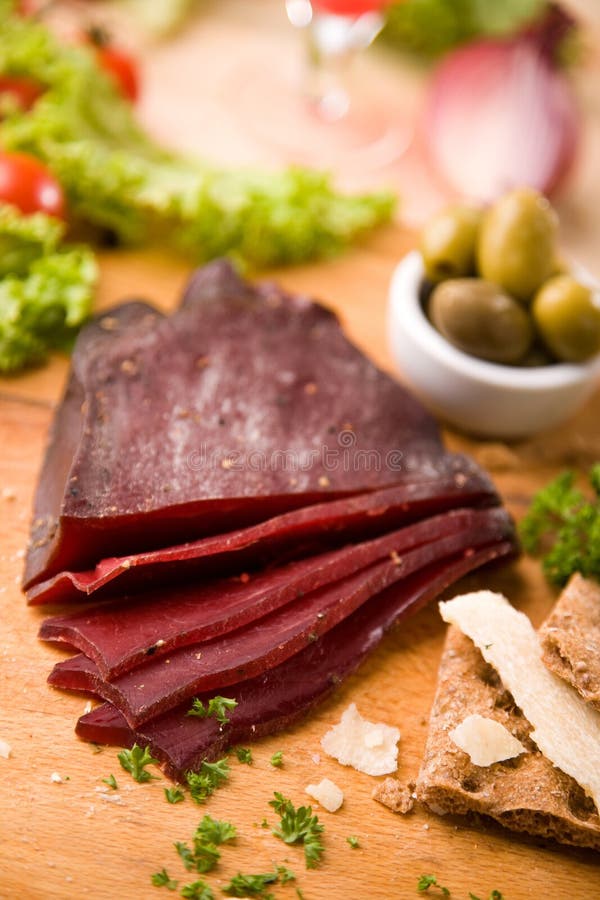 Dried beef stock image. Image of speed, porcelain, white - 98360961