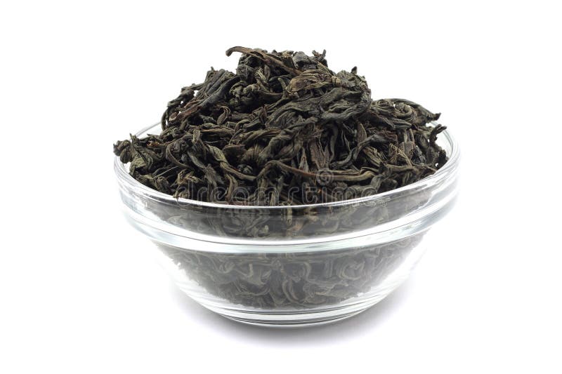Dried black tea leaves stock image. Image of aroma, dried - 37416235