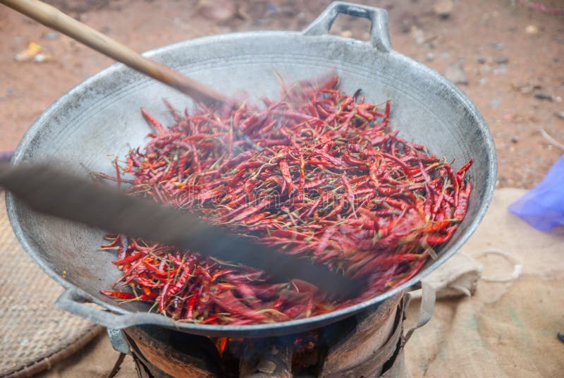 Dried chilli burn stock photo. Image of cayenne, plant - 93225938