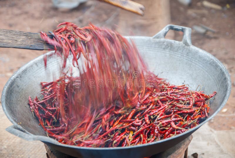 Dried chilli burn stock image. Image of healthy, detail - 93226187