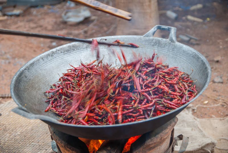 Dried chilli burn stock photo. Image of pepper, closeup - 93226538