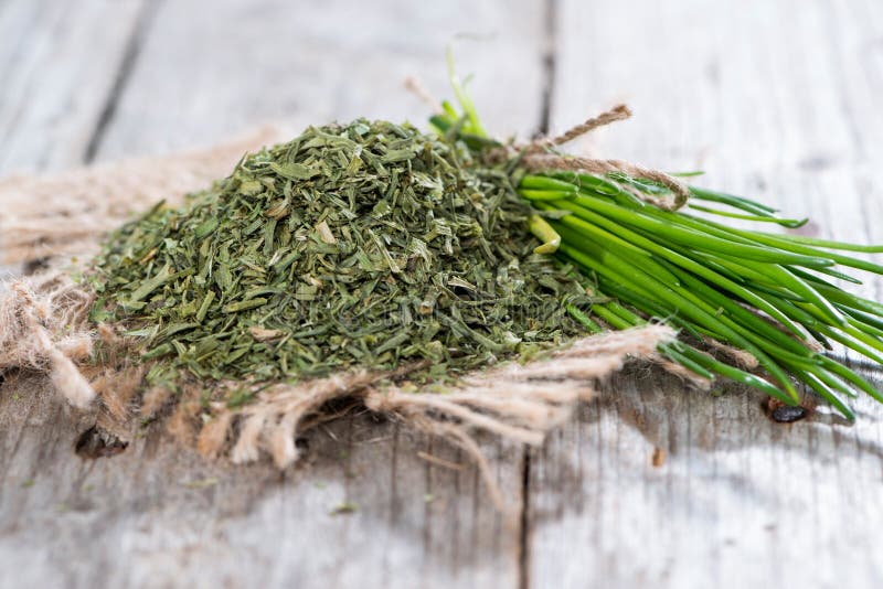 Dried chives stock image. Image of food, slices, eating - 28341663
