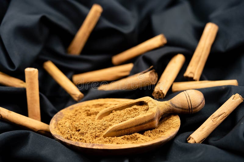 Dried cinnamon sticks stock image. Image of exotic, baking - 268284459