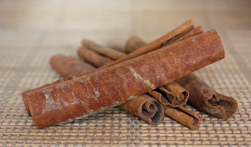 Dried cinnamon sticks stock image. Image of food, brown - 92670027