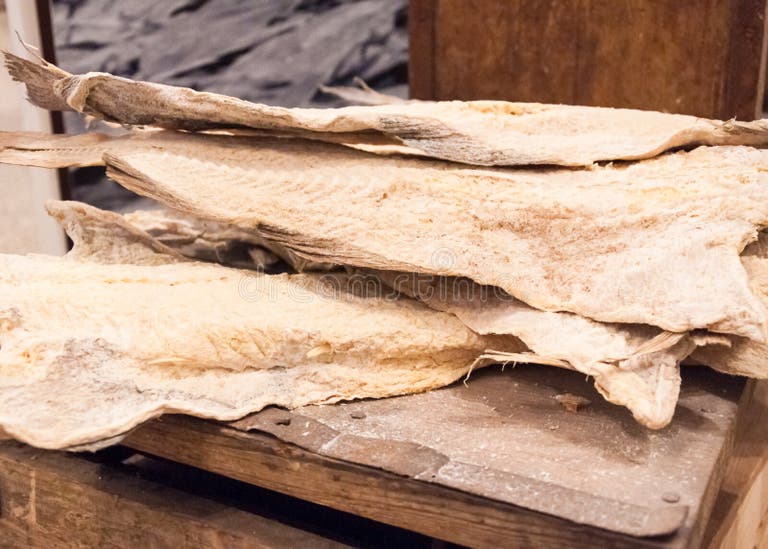 Dried Cod fish in Iceland stock image. Image of food - 36475267